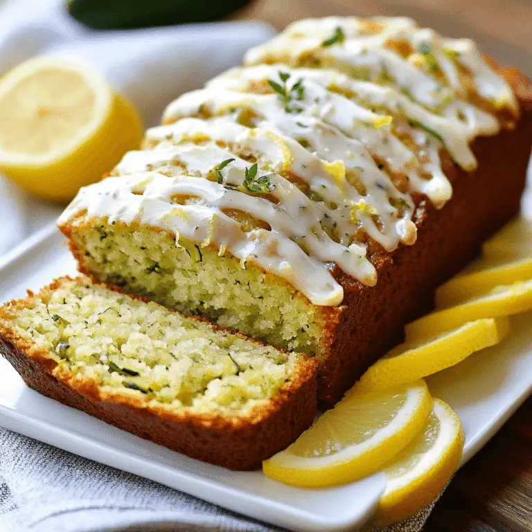 Lemon Zucchini Bread: A Deliciously Unique Recipe! - Recipesyz
